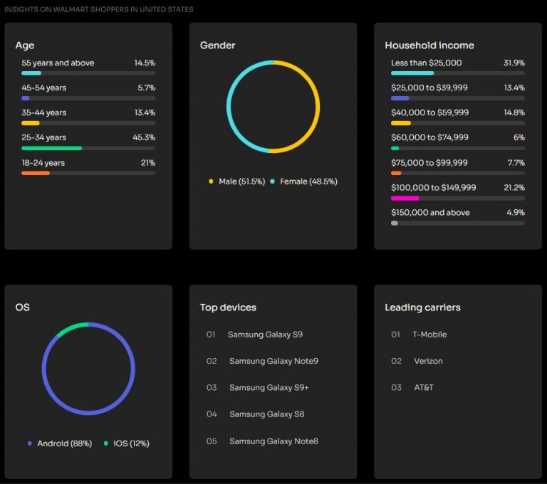 Start.io | Walmart Target Market Analysis - Demographics & Insights